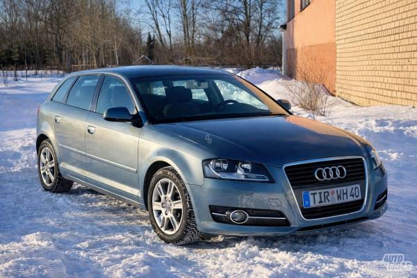 Blue Audi A3 2011 in Vilnius, with an engine capacity of 1.80 L and mileage of 185 thousand km for 5000 €, photo 1 on AUTOMOTO.COM.LV