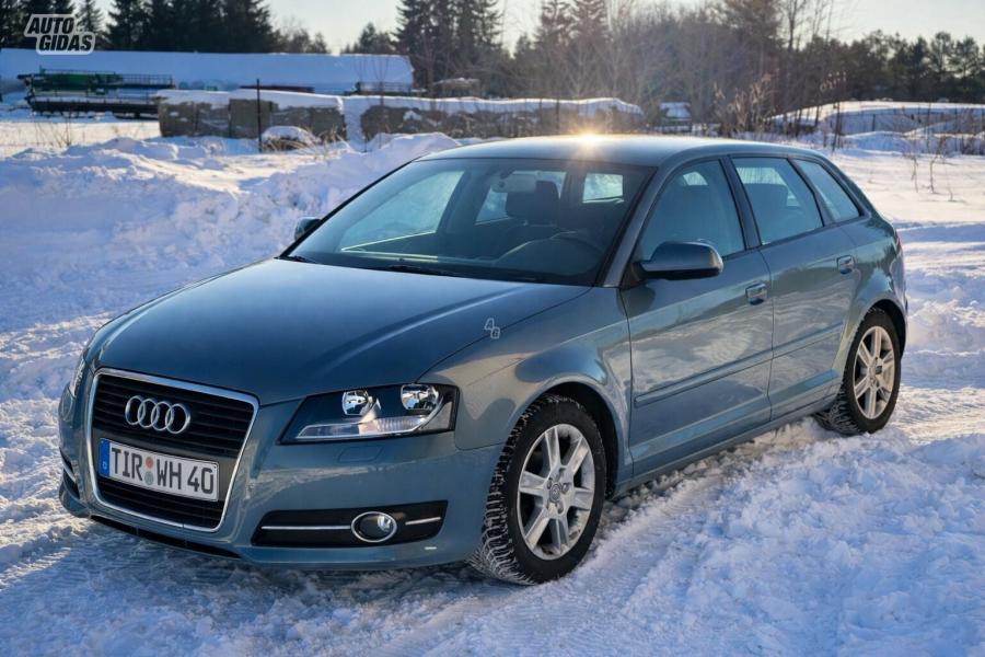 Blue Audi A3 2011 in Vilnius, with an engine capacity of 1.80 L and mileage of 185 thousand km for 4499 €, photo 2 on AUTOMOTO.COM.LV