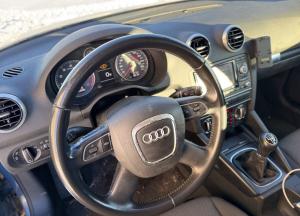 Blue Audi A3 2011 in Vilnius, with an engine capacity of 1.80 L and mileage of 185 thousand km for 4499 €, photo 8 on AUTOMOTO.COM.LV