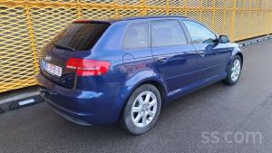 Blue Audi A3 2011 in Ogre, with an engine capacity of 1.40 L and mileage of 222 thousand km for 5490 €, photo 3 on AUTOMOTO.COM.LV