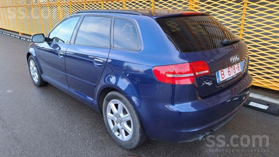 Blue Audi A3 2011 in Ogre, with an engine capacity of 1.40 L and mileage of 222 thousand km for 5490 €, photo 5 on AUTOMOTO.COM.LV