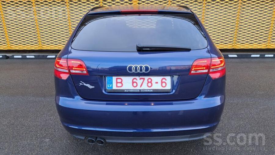 Blue Audi A3 2011 in Ogre, with an engine capacity of 1.40 L and mileage of 222 thousand km for 5490 €, photo 8 on AUTOMOTO.COM.LV