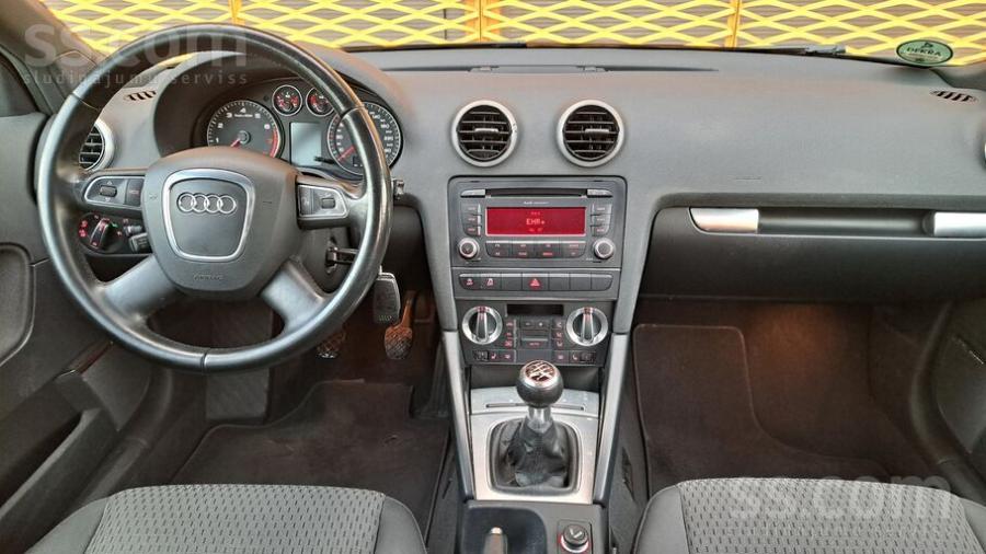 Blue Audi A3 2011 in Ogre, with an engine capacity of 1.40 L and mileage of 222 thousand km for 5490 €, photo 12 on AUTOMOTO.COM.LV
