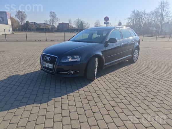 Blue Audi A3 2011 in Jelgava, with an engine capacity of 1.60 L and mileage of 359 thousand km for 4200 €, photo 1 on AUTOMOTO.COM.LV