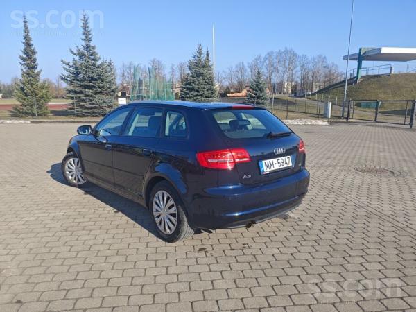 Blue Audi A3 2011 in Jelgava, with an engine capacity of 1.60 L and mileage of 359 thousand km for 4200 €, photo 4 on AUTOMOTO.COM.LV