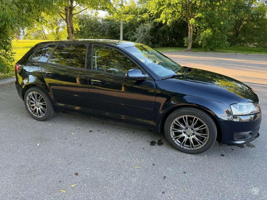 Blue Audi A3 2011 in Pasvalys, with an engine capacity of 1.97 L and mileage of 235 thousand km for 5200 €, photo 3 on AUTOMOTO.COM.LV