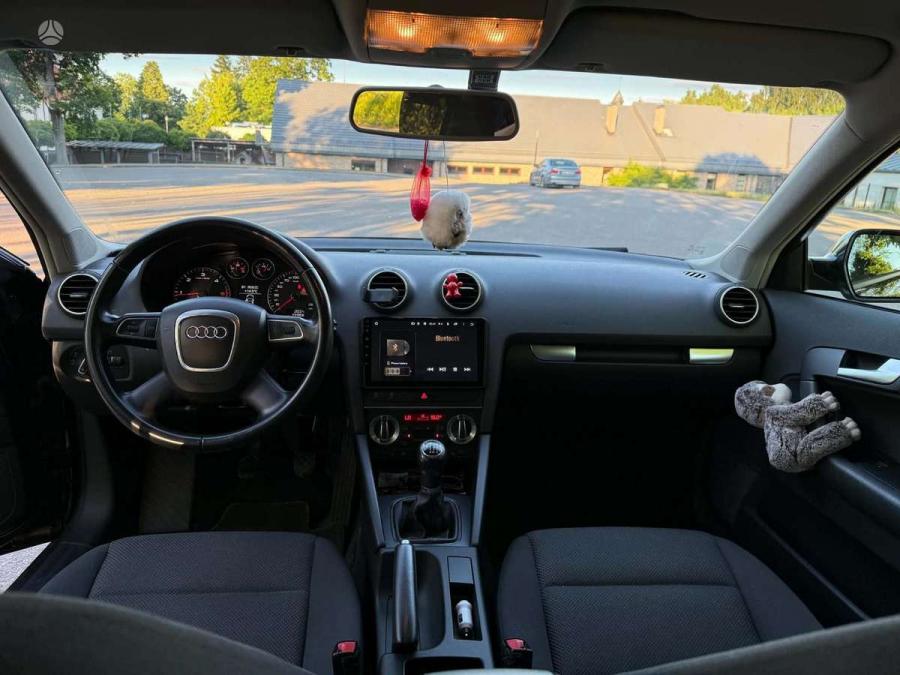 Blue Audi A3 2011 in Pasvalys, with an engine capacity of 1.97 L and mileage of 235 thousand km for 5200 €, photo 9 on AUTOMOTO.COM.LV