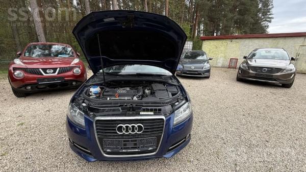 Blue Audi A3 2011 in Valmiera, with an engine capacity of 1.40 L and mileage of 208 thousand km for 6600 €, photo 3 on AUTOMOTO.COM.LV