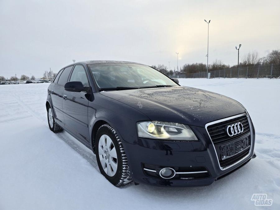 Blue Audi A3 2012 in Marijampole, with an engine capacity of 1.60 L and mileage of 276 thousand km for 4950 €, photo 1 on AUTOMOTO.COM.LV