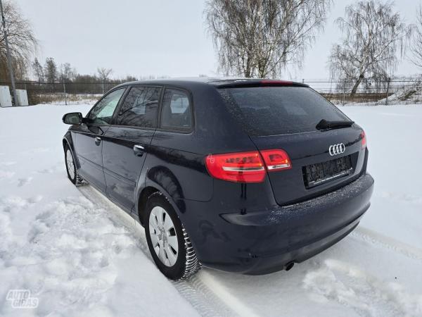 Blue Audi A3 2012 in Marijampole, with an engine capacity of 1.60 L and mileage of 276 thousand km for 4950 €, photo 5 on AUTOMOTO.COM.LV
