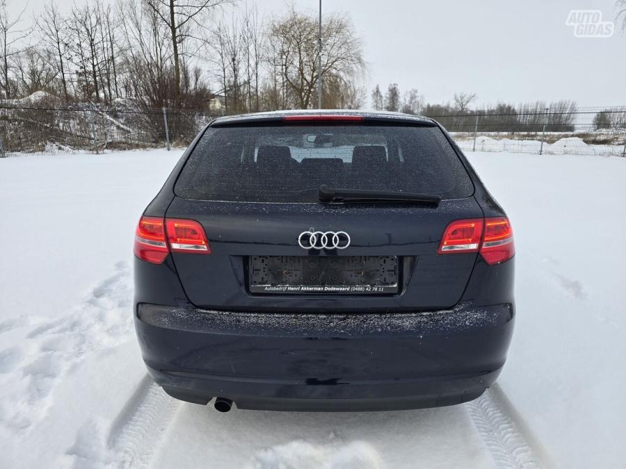 Blue Audi A3 2012 in Marijampole, with an engine capacity of 1.60 L and mileage of 276 thousand km for 4950 €, photo 6 on AUTOMOTO.COM.LV