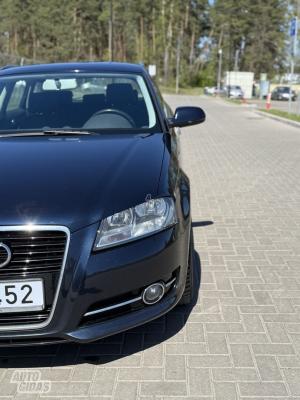 Blue Audi A3 2012 in Vilnius, with an engine capacity of 1.60 L and mileage of 262 thousand km for 6300 €, photo 8 on AUTOMOTO.COM.LV