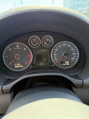 Blue Audi A3 2012 in Vilnius, with an engine capacity of 1.60 L and mileage of 262 thousand km for 6300 €, photo 20 on AUTOMOTO.COM.LV
