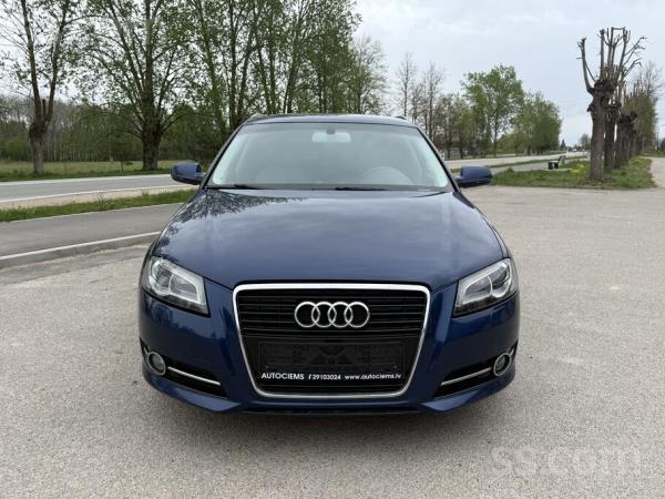 Zils Audi A3 2012 Ogre, ar dzinēja tilpumu 2.00 L un nobraukumu 211 tūkst. km par 7499 €, foto 2 vietnē AUTOMOTO.COM.LV