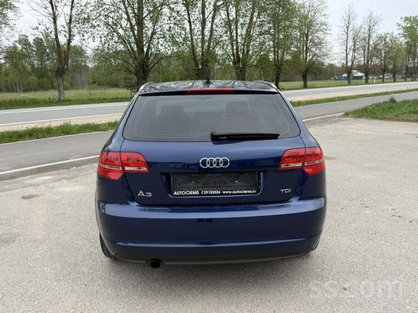 Zils Audi A3 2012 Ogre, ar dzinēja tilpumu 2.00 L un nobraukumu 211 tūkst. km par 7499 €, foto 6 vietnē AUTOMOTO.COM.LV