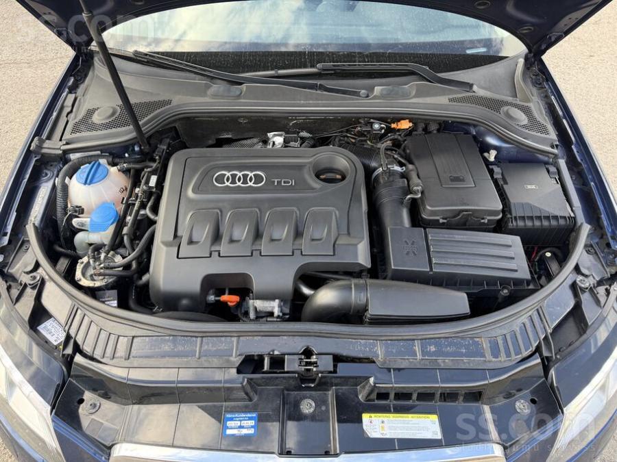 Blue Audi A3 2012 in Ogre, with an engine capacity of 2.00 L and mileage of 211 thousand km for 7499 €, photo 18 on AUTOMOTO.COM.LV