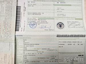Синий Ауди А3 2012 в Екабпилс, объемом двигателя 1.60 л и пробегом 257 тыс. км за 6290 €, фото 31 на AUTOMOTO.COM.LV