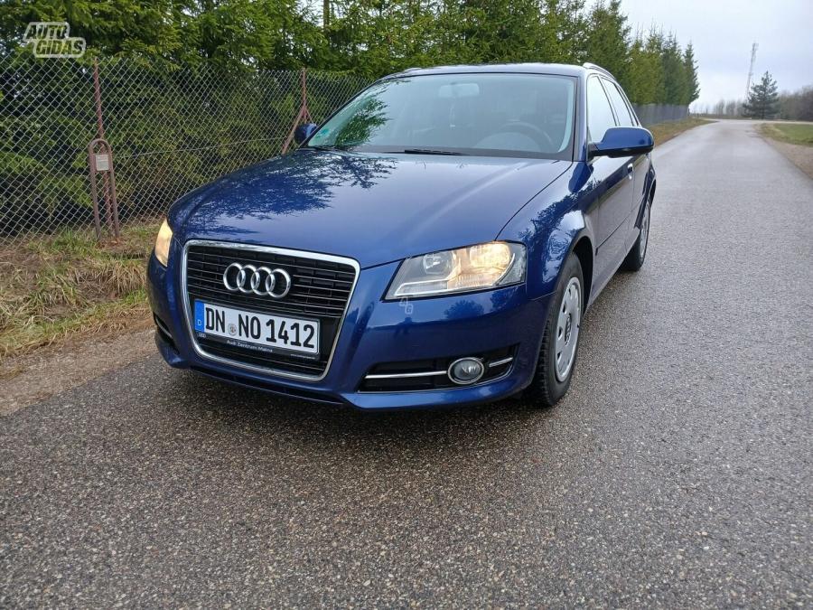 Zils Audi A3 2013 Utena, ar dzinēja tilpumu 1.60 L un nobraukumu 236 tūkst. km par 5600 €, foto 1 vietnē AUTOMOTO.COM.LV