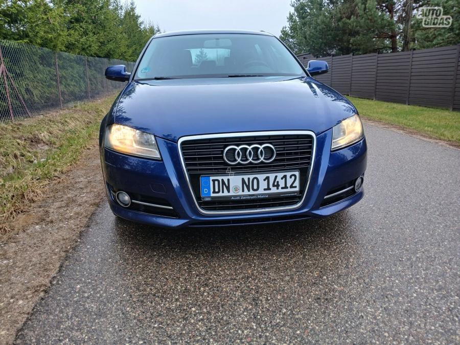 Zils Audi A3 2013 Utena, ar dzinēja tilpumu 1.60 L un nobraukumu 236 tūkst. km par 5600 €, foto 8 vietnē AUTOMOTO.COM.LV