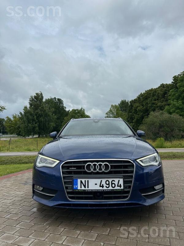 Zils Audi A3 2013 Rīga, ar dzinēja tilpumu 2.00 L un nobraukumu 229 tūkst. km par 8500 €, foto 1 vietnē AUTOMOTO.COM.LV