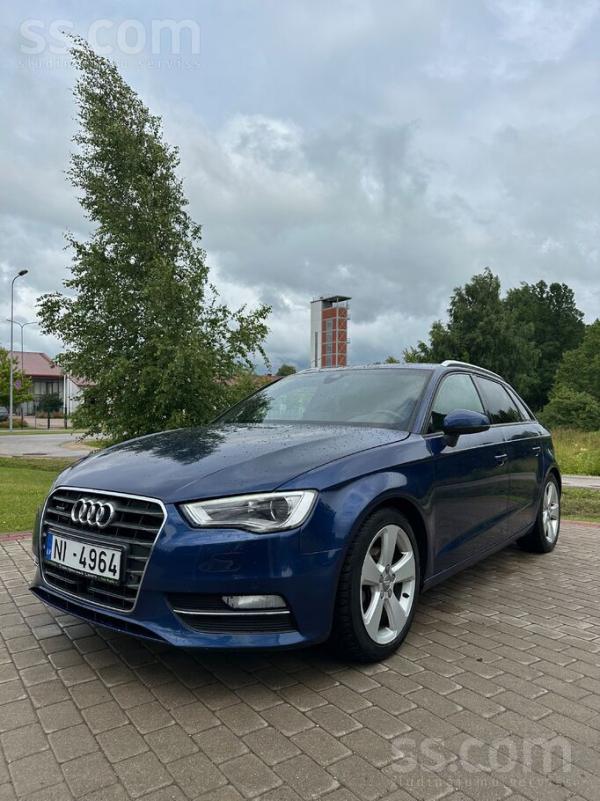 Zils Audi A3 2013 Rīga, ar dzinēja tilpumu 2.00 L un nobraukumu 229 tūkst. km par 7000 €, foto 2 vietnē AUTOMOTO.COM.LV