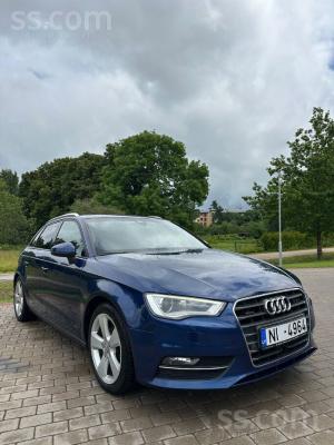 Blue Audi A3 2013 in Riga, with an engine capacity of 2.00 L and mileage of 229 thousand km for 7000 €, photo 4 on AUTOMOTO.COM.LV