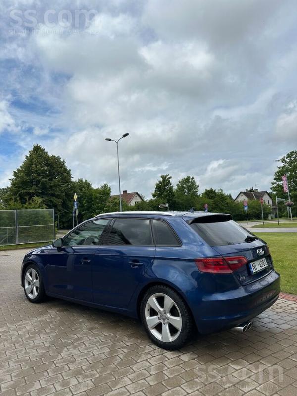 Zils Audi A3 2013 Rīga, ar dzinēja tilpumu 2.00 L un nobraukumu 229 tūkst. km par 7000 €, foto 5 vietnē AUTOMOTO.COM.LV