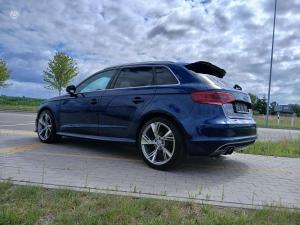 Blue Audi A3 2013 in Marijampole, with an engine capacity of 1.40 L and mileage of 82 thousand km for 12650 €, photo 3 on AUTOMOTO.COM.LV