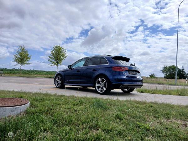 Blue Audi A3 2013 in Marijampole, with an engine capacity of 1.40 L and mileage of 82 thousand km for 12650 €, photo 8 on AUTOMOTO.COM.LV