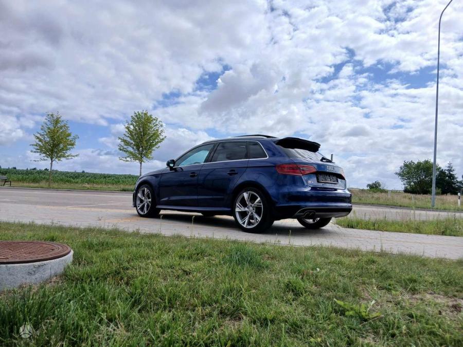 Blue Audi A3 2013 in Marijampole, with an engine capacity of 1.40 L and mileage of 82 thousand km for 12650 €, photo 9 on AUTOMOTO.COM.LV