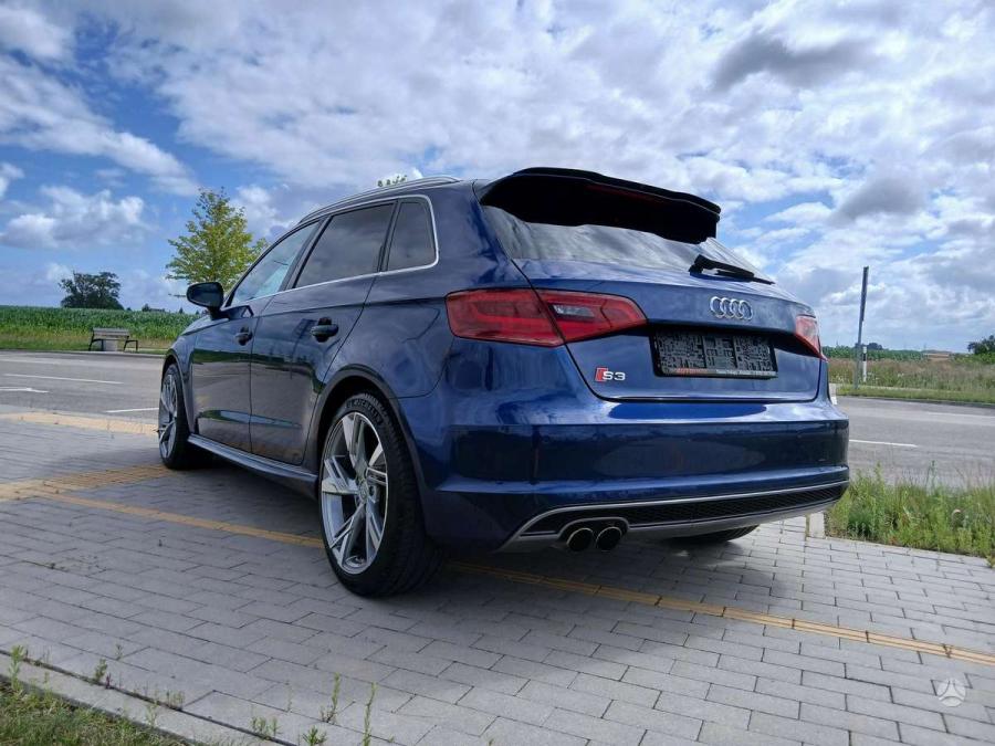 Blue Audi A3 2013 in Marijampole, with an engine capacity of 1.40 L and mileage of 82 thousand km for 12650 €, photo 14 on AUTOMOTO.COM.LV