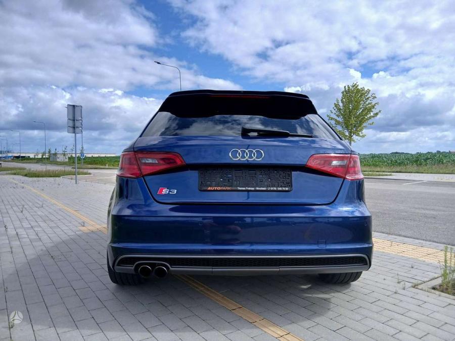 Blue Audi A3 2013 in Marijampole, with an engine capacity of 1.40 L and mileage of 82 thousand km for 12650 €, photo 24 on AUTOMOTO.COM.LV