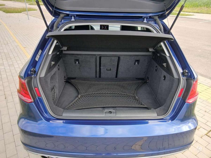 Blue Audi A3 2013 in Marijampole, with an engine capacity of 1.40 L and mileage of 82 thousand km for 12650 €, photo 44 on AUTOMOTO.COM.LV