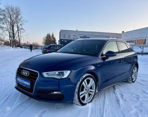 Zils Audi A3 2014 Panevēža, ar dzinēja tilpumu 1.40 L un nobraukumu 249 tūkst. km par 8800 €, foto  vietnē AUTOMOTO.COM.LV