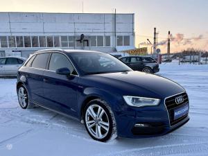 Blue Audi A3 2014 in Panevezys, with an engine capacity of 1.40 L and mileage of 249 thousand km for 8800 €, photo 3 on AUTOMOTO.COM.LV