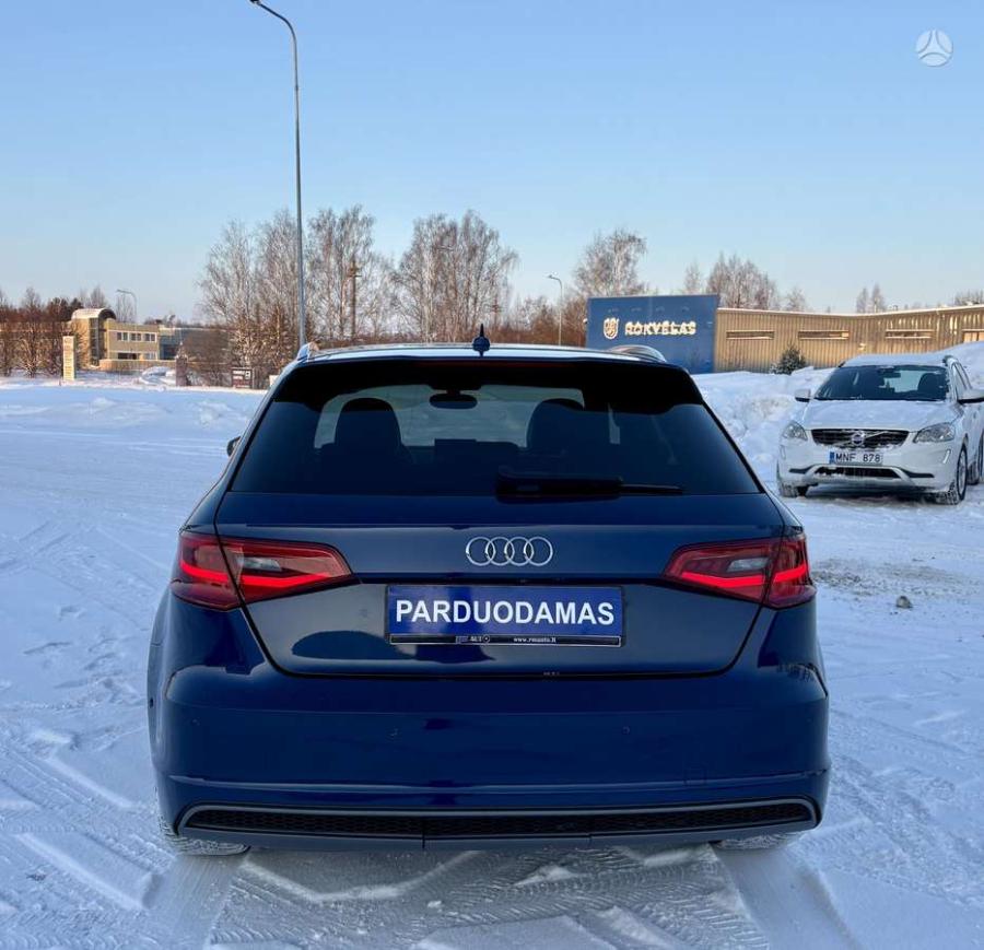 Blue Audi A3 2014 in Panevezys, with an engine capacity of 1.40 L and mileage of 249 thousand km for 8800 €, photo 6 on AUTOMOTO.COM.LV