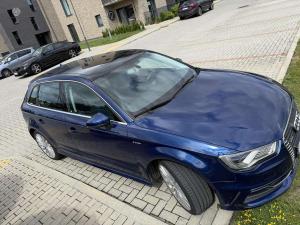 Blue Audi A3 2014 in Klaipeda, with an engine capacity of 1.40 L and mileage of 312 thousand km for 9600 €, photo 6 on AUTOMOTO.COM.LV