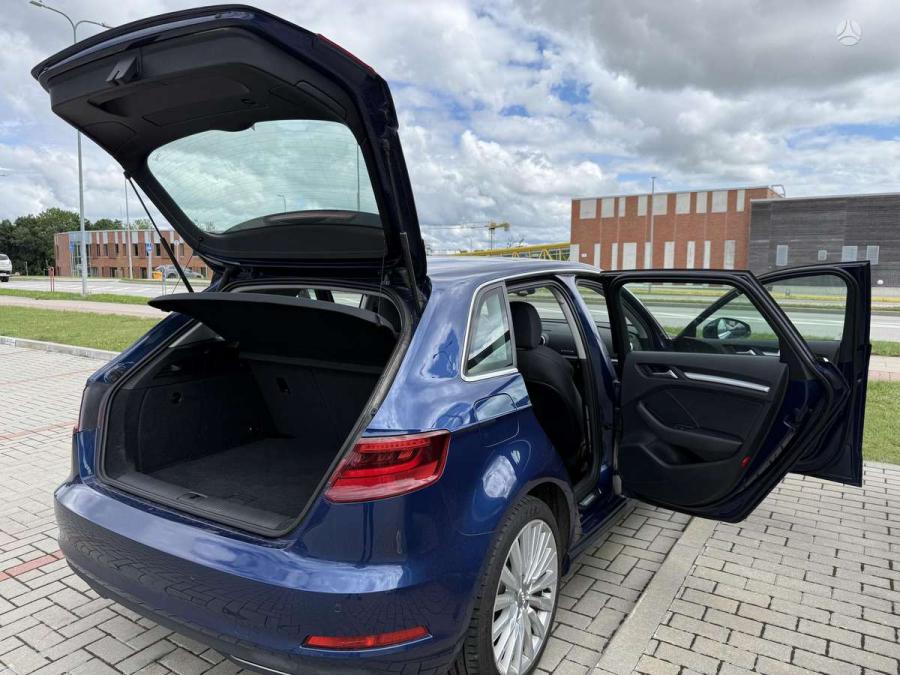 Blue Audi A3 2014 in Klaipeda, with an engine capacity of 1.40 L and mileage of 312 thousand km for 9600 €, photo 7 on AUTOMOTO.COM.LV