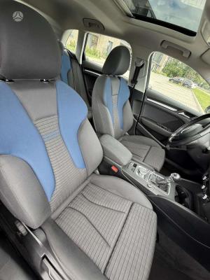 Blue Audi A3 2014 in Klaipeda, with an engine capacity of 1.40 L and mileage of 312 thousand km for 9600 €, photo 19 on AUTOMOTO.COM.LV