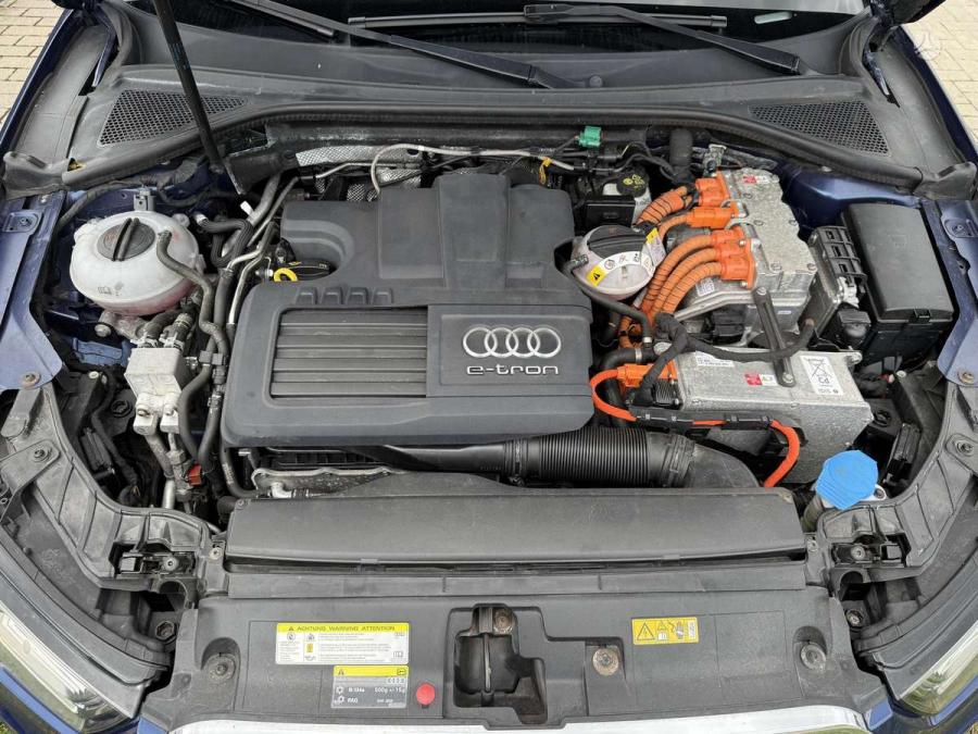 Blue Audi A3 2014 in Klaipeda, with an engine capacity of 1.40 L and mileage of 312 thousand km for 9600 €, photo 21 on AUTOMOTO.COM.LV