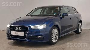 Blue Audi A3 2014 in Riga, with an engine capacity of 1.40 L and mileage of 270 thousand km for 8400 €, photo  on AUTOMOTO.COM.LV