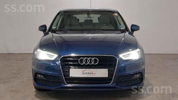 Zils Audi A3 2014 Rīga, ar dzinēja tilpumu 1.40 L un nobraukumu 270 tūkst. km par 8400 €, foto 2 vietnē AUTOMOTO.COM.LV
