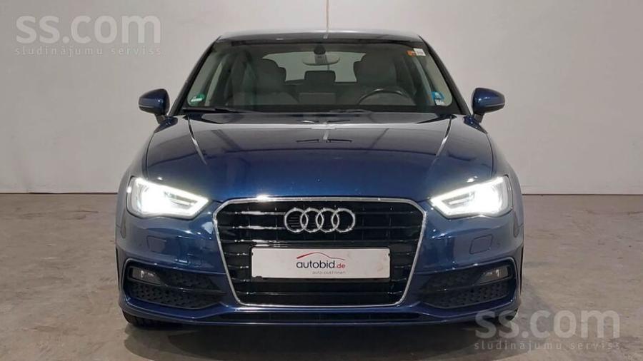 Zils Audi A3 2014 Rīga, ar dzinēja tilpumu 1.40 L un nobraukumu 270 tūkst. km par 8400 €, foto 3 vietnē AUTOMOTO.COM.LV