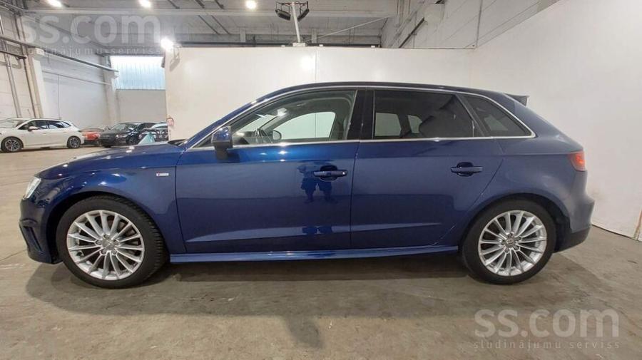 Zils Audi A3 2014 Rīga, ar dzinēja tilpumu 1.40 L un nobraukumu 270 tūkst. km par 8400 €, foto 5 vietnē AUTOMOTO.COM.LV