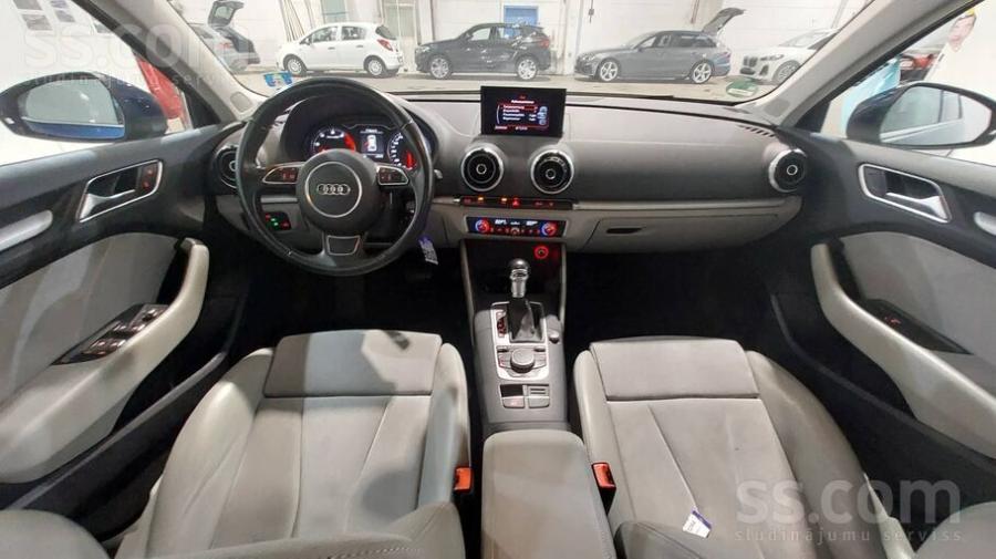 Zils Audi A3 2014 Rīga, ar dzinēja tilpumu 1.40 L un nobraukumu 270 tūkst. km par 8400 €, foto 7 vietnē AUTOMOTO.COM.LV