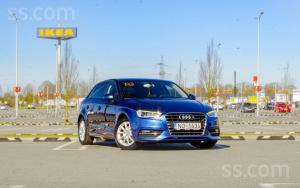 Blue Audi A3 2014 in Riga, with an engine capacity of 1.40 L and mileage of 131 thousand km for 7690 €, photo 3 on AUTOMOTO.COM.LV
