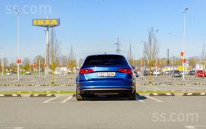 Blue Audi A3 2014 in Riga, with an engine capacity of 1.40 L and mileage of 131 thousand km for 7690 €, photo 7 on AUTOMOTO.COM.LV