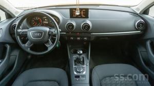Blue Audi A3 2014 in Riga, with an engine capacity of 1.40 L and mileage of 131 thousand km for 7690 €, photo 12 on AUTOMOTO.COM.LV
