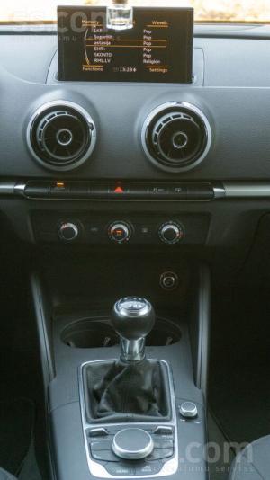 Blue Audi A3 2014 in Riga, with an engine capacity of 1.40 L and mileage of 131 thousand km for 7690 €, photo 13 on AUTOMOTO.COM.LV