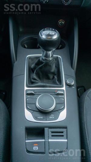 Blue Audi A3 2014 in Riga, with an engine capacity of 1.40 L and mileage of 131 thousand km for 7690 €, photo 16 on AUTOMOTO.COM.LV